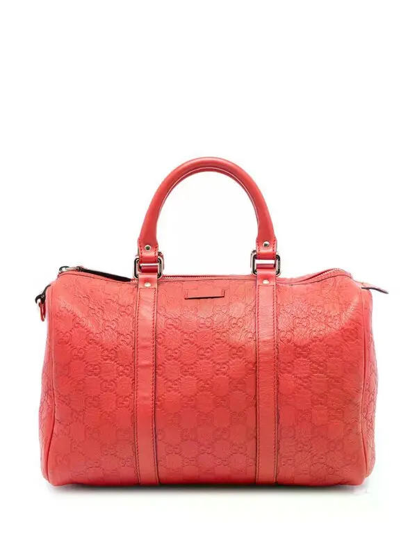 Gucci 2016-2026 Medium Sima Joy Boston Bag - Orange
