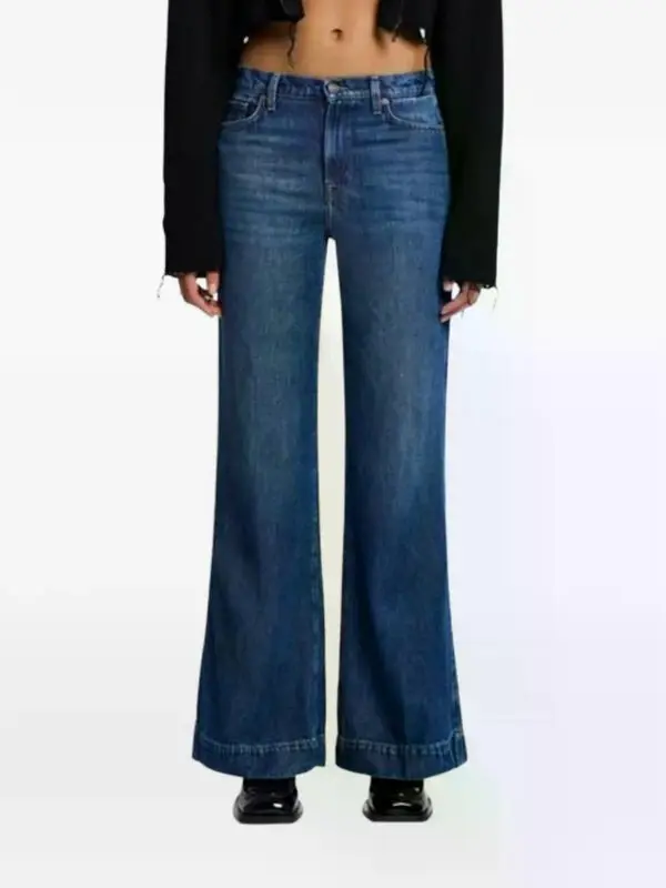 7 For All Mankind Flared Five-pocket Jeans