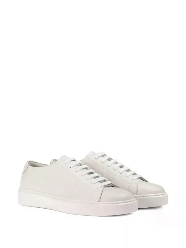 DOUCAL'S Leather Sneakers - White