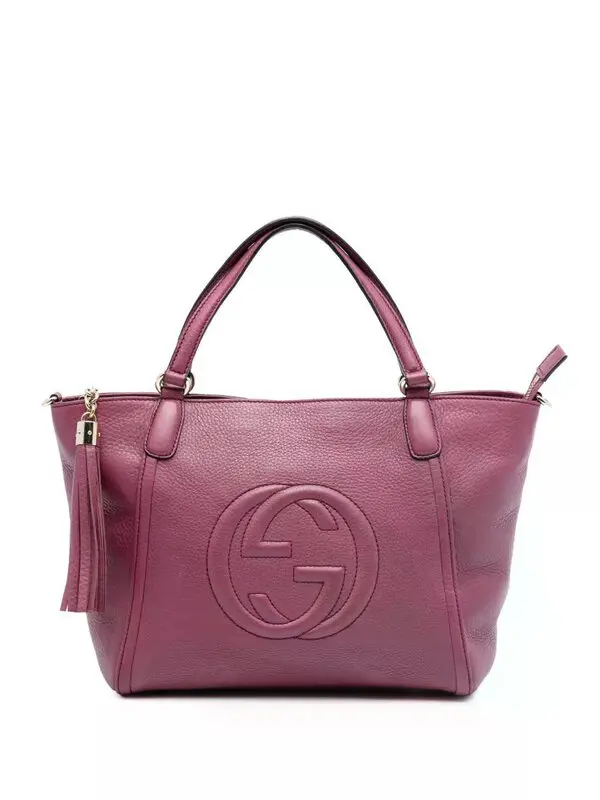 Gucci Small Leather Soho Cellarius Satchel