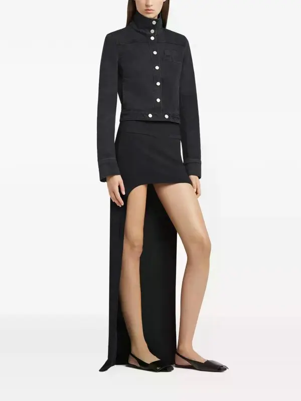 COURREGES Reedition Denim Jacket - Black