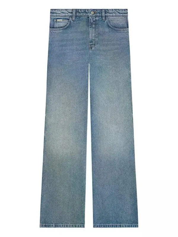 COURREGES Hammer Pocket Baggy Trousers - Blue