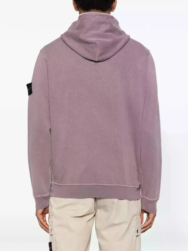 Stone Island Logo-patch Hoodie