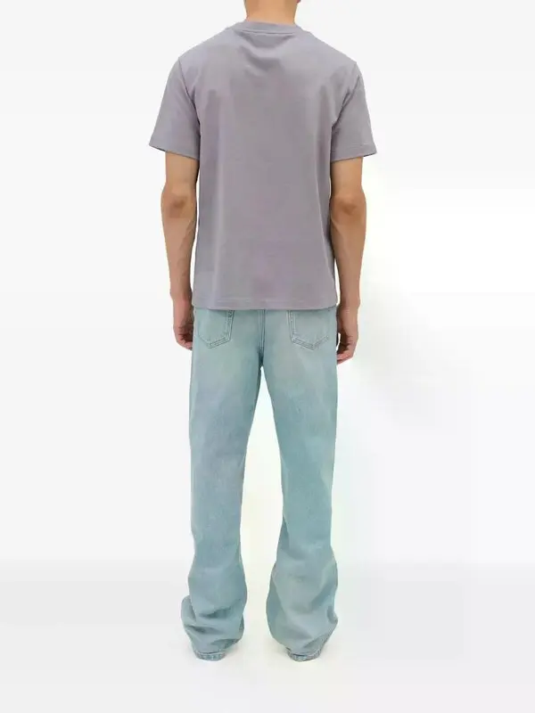A.p.c. Logo-detail Short-sleeve T-shirt - Purple