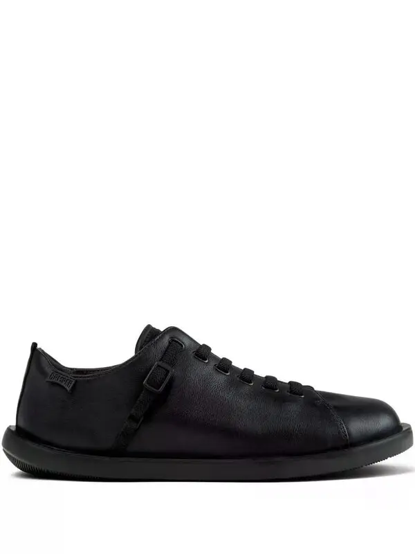 Camper Wagon Leather Lace-up Loafers