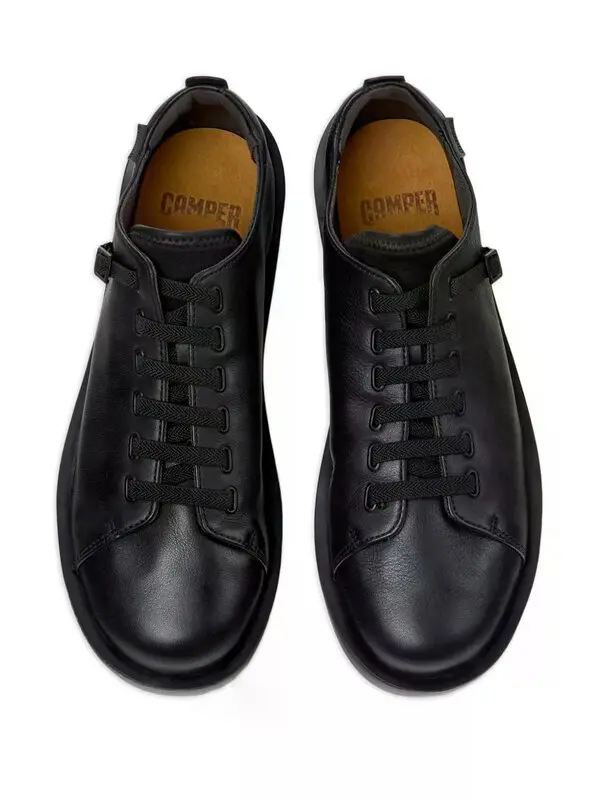 Camper Wagon Leather Lace-up Loafers