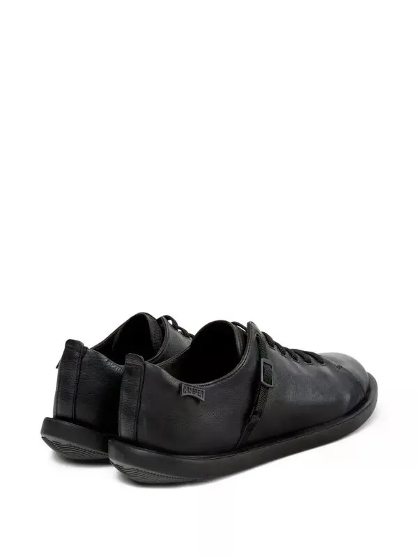 Camper Wagon Leather Lace-up Loafers