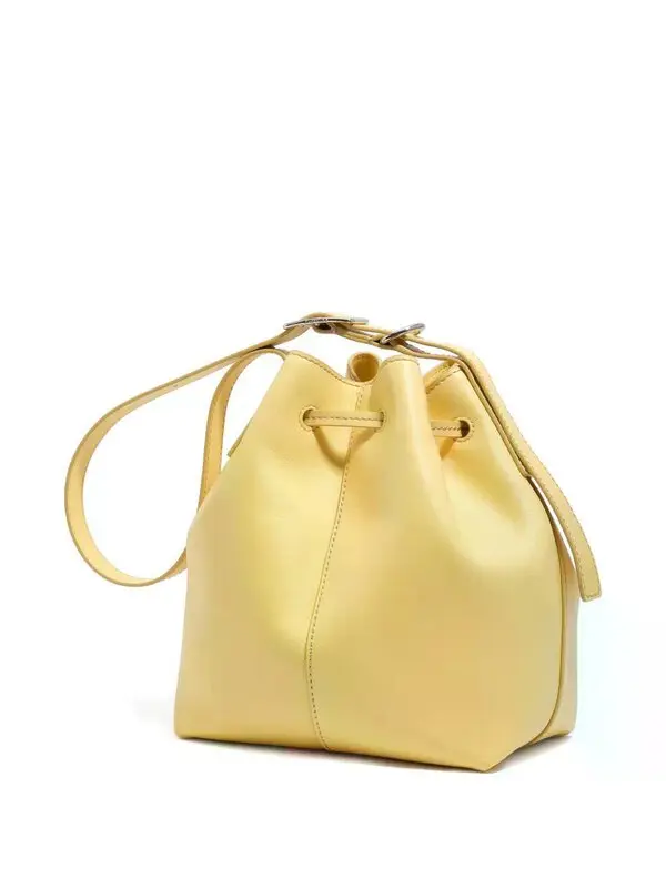 Bimba Y Lola Large Drawstring Bucket Bag - Yellow