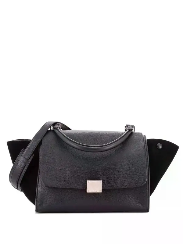 Celine Trapeze Leather Satchel