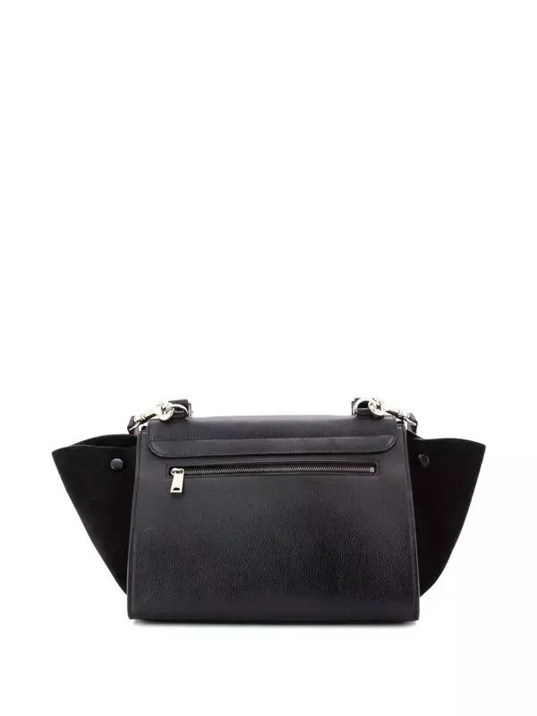 Celine Trapeze Leather Satchel