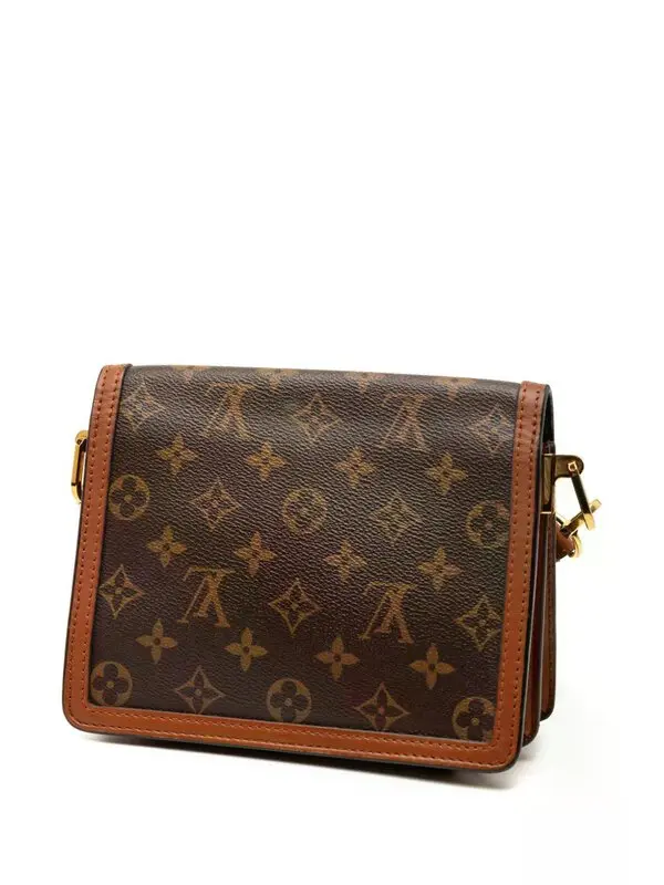LOUIS VUITTON 2019 Monogram Reverse Mini Dauphine Satchel