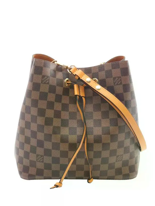 LOUIS VUITTON 2021-2026 Damier Ebene Neonoe Mm Bucket Bag