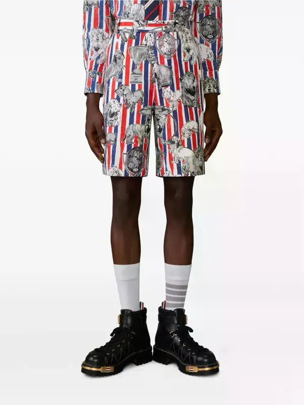 Thom Browne Hector Utility Chino Shorts