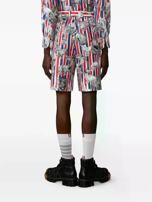 Thom Browne Hector Utility Chino Shorts
