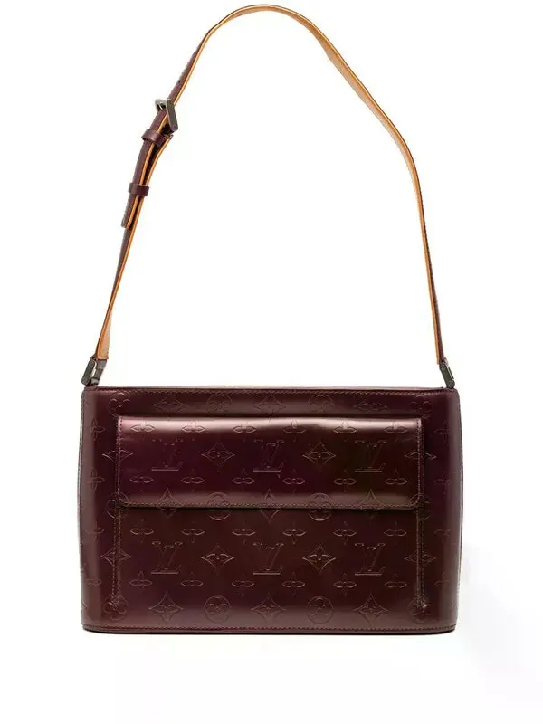 LOUIS VUITTON 2002 Monogram Mat Alston Shoulder Bag
