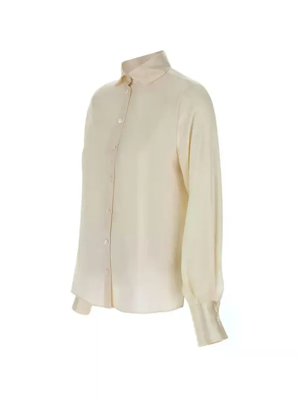 Eleventy Buttoned Silk Shirt