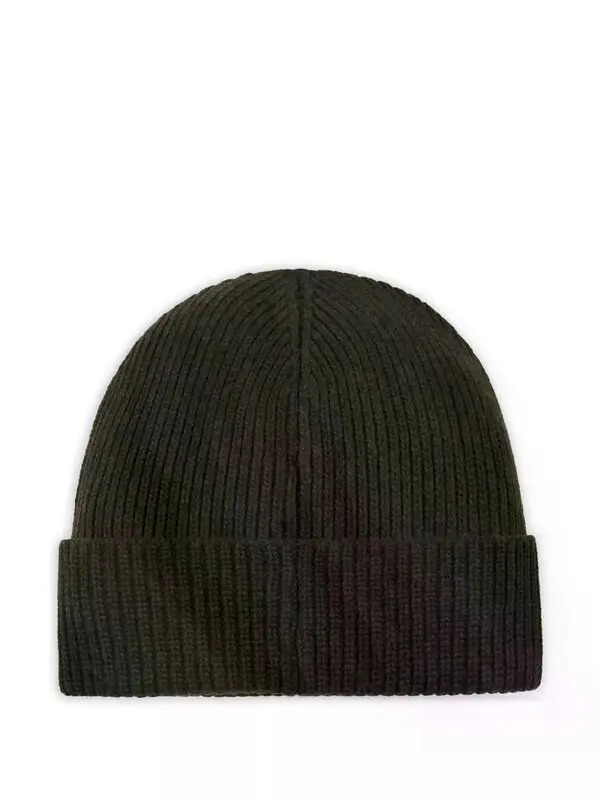 Polo Ralph Lauren Signature-cuff Beanie - Green