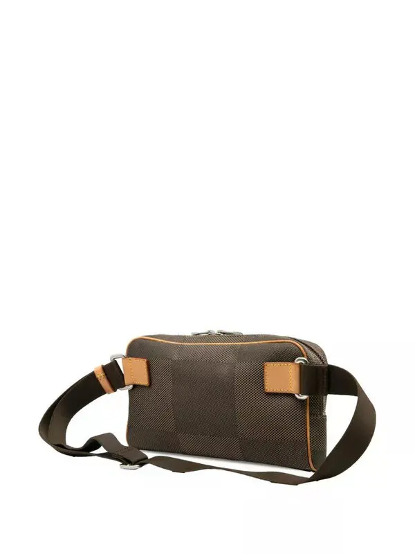 バッグ Damier Design Belt Horizontal Body Bag Louis Vuitton 2009 Damier Geant Acrobat Belt Bag - Brown