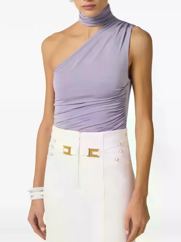 Elisabetta Franchi Draped Blouse