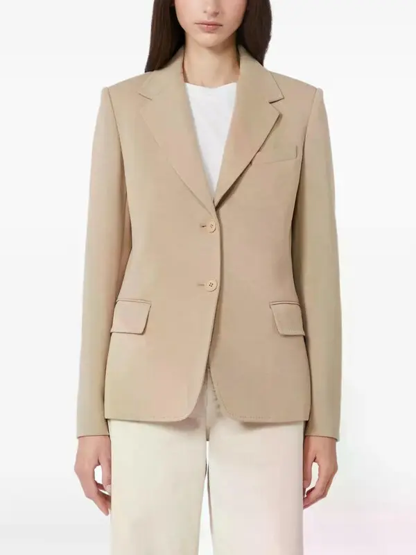 Max Mara Single-breasted Blazer - Neutrals