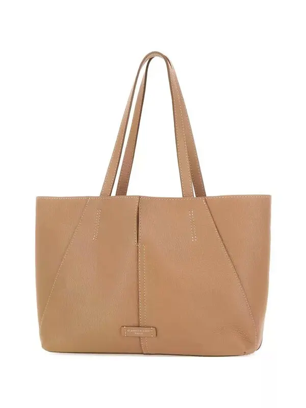 GIANNI CHIARINI Maia Logo-patch Shoulder Bag