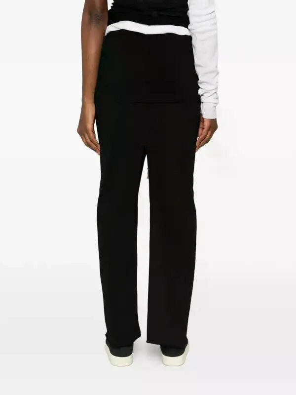 Rick Owens Sliced Pillar Maxi Skirt - Black