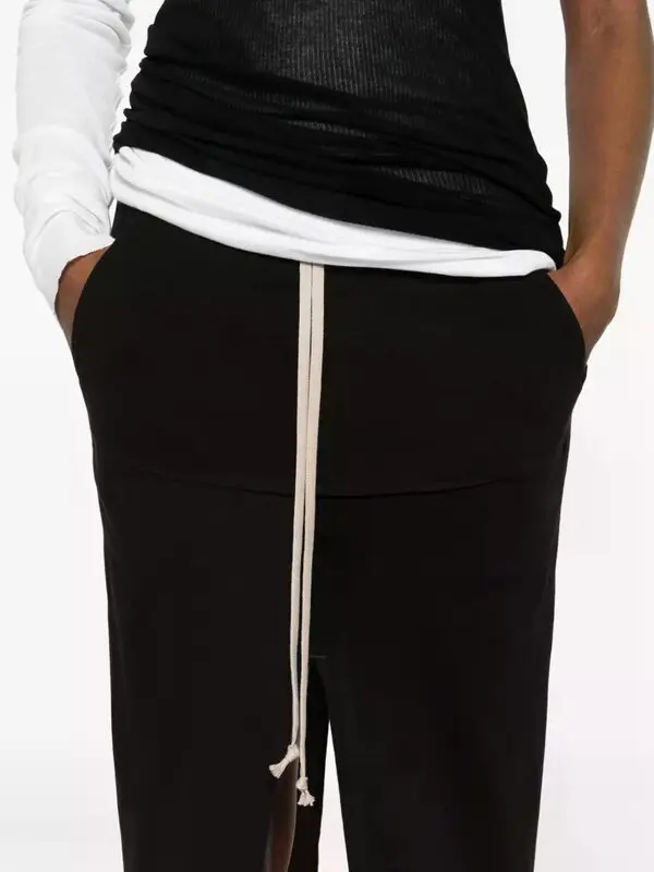 Rick Owens Sliced Pillar Maxi Skirt - Black