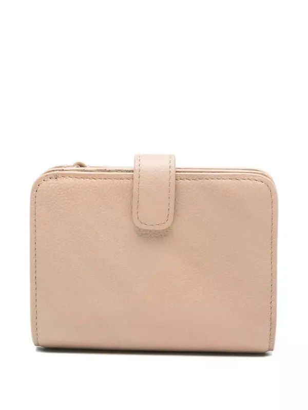 Emporio Armani Leather Wallet - Neutrals