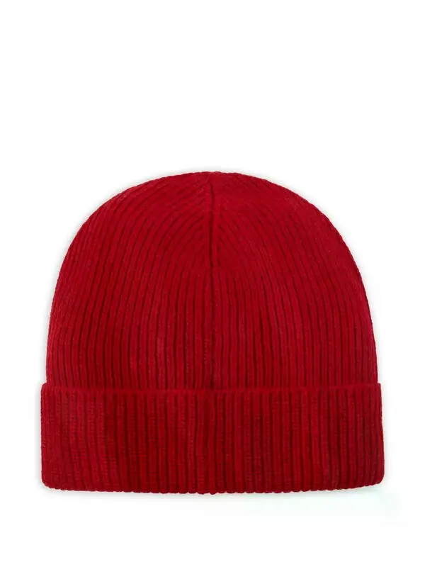 Polo Ralph Lauren Signature-cuff Beanie - Red