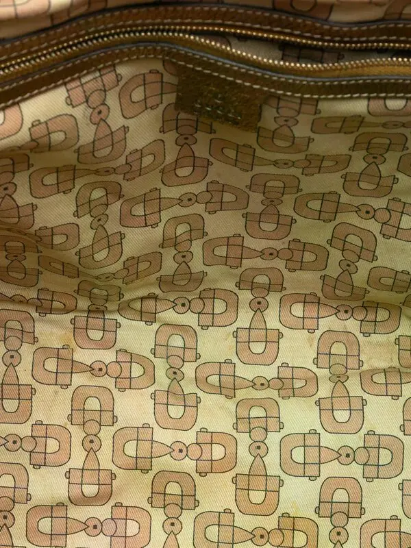 Gucci Gg Canvas Jolicoeur Tote Bag - Brown