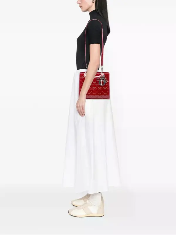 Dior 2012 Medium Lady Satchel - Red