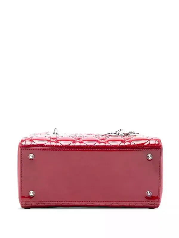 Dior 2012 Medium Lady Satchel - Red