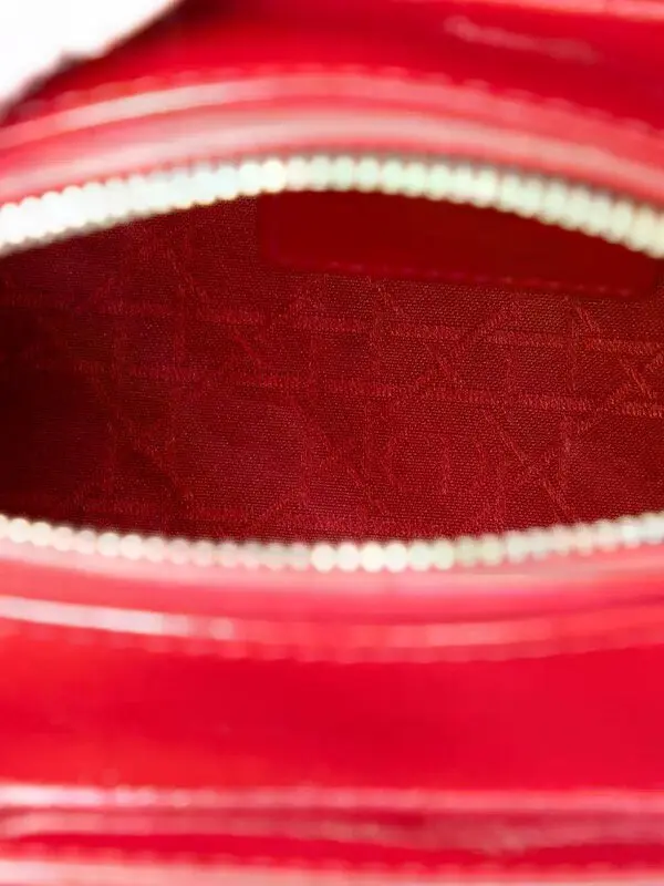 Dior 2012 Medium Lady Satchel - Red