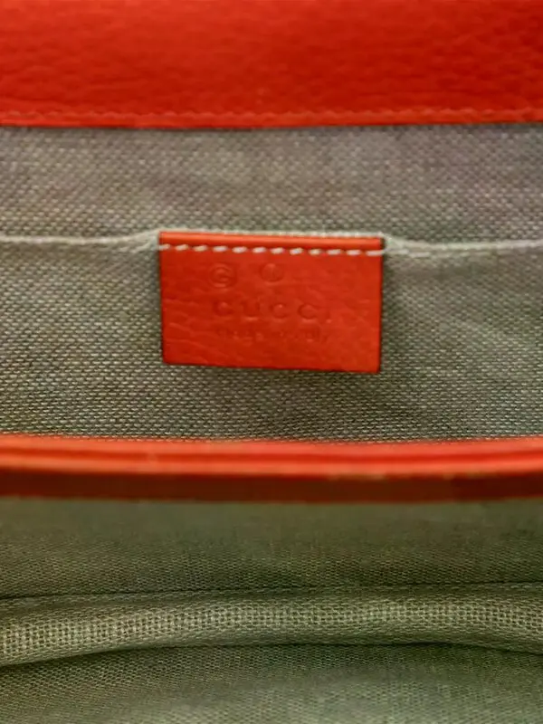 Gucci Interlocking G Crossbody Bag - Orange