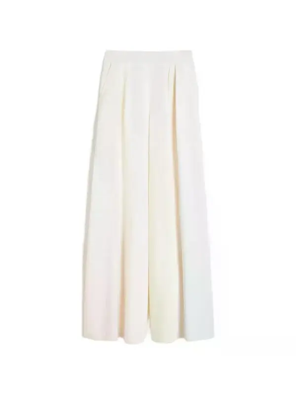 Max Mara Pleated Wide-leg Trousers