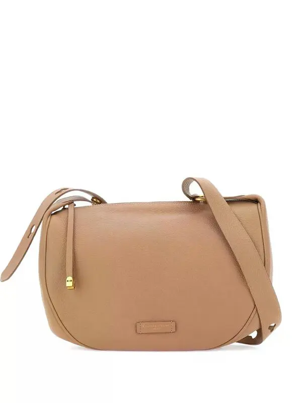 GIANNI CHIARINI Charlotte Hammered Zip Shoulder Bag