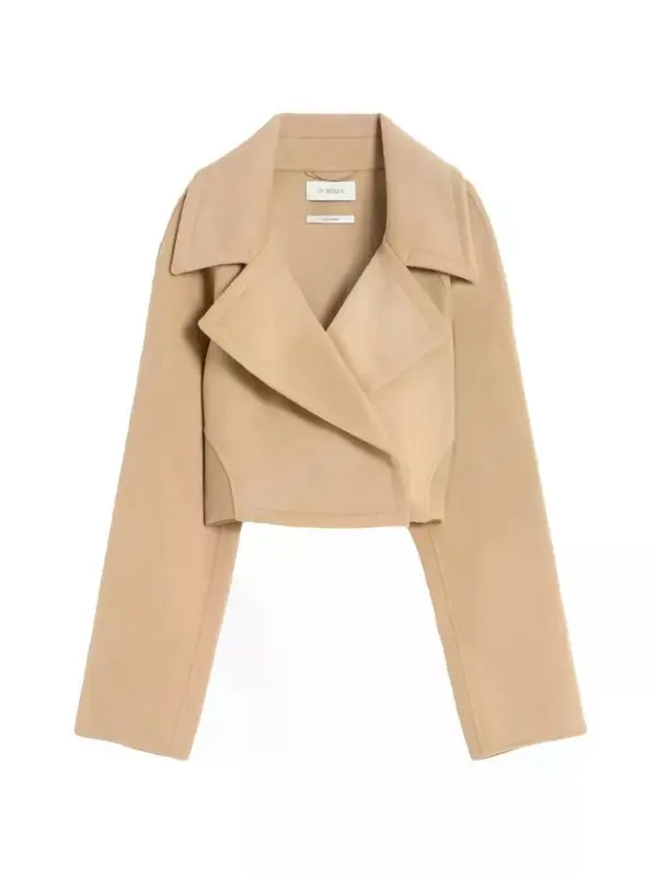 Sportmax Oversized-lapel Cropped Jacket