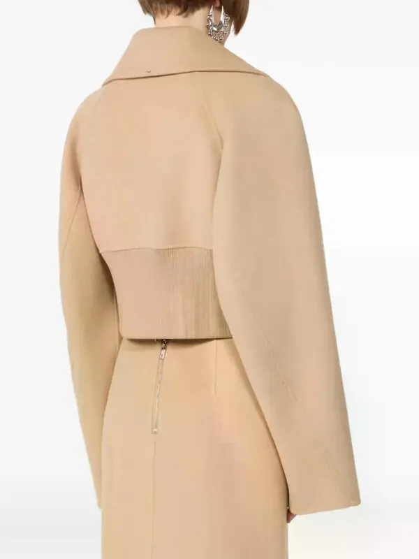Sportmax Oversized-lapel Cropped Jacket