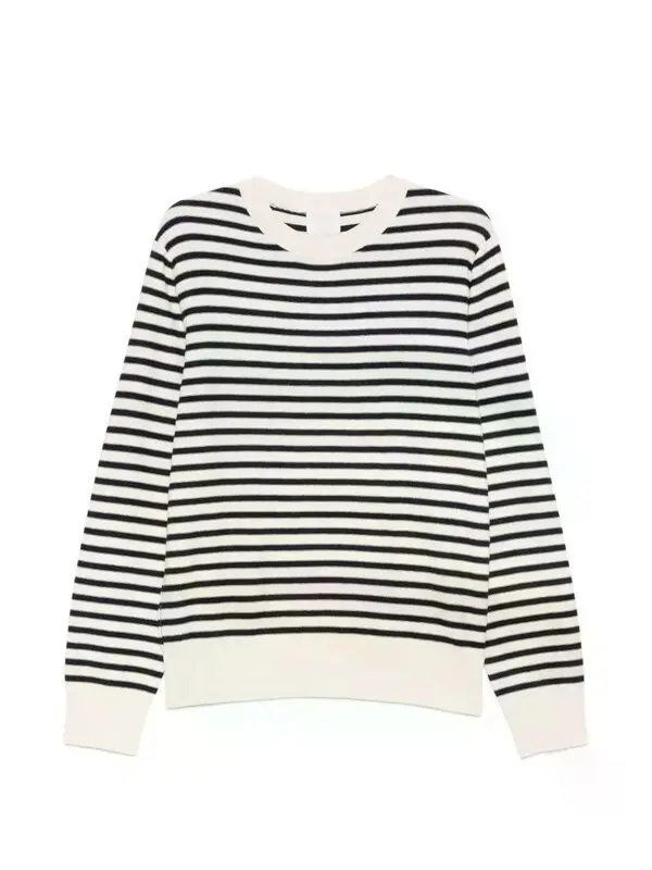 A.p.c. Striped Knitted Sweater - Neutrals