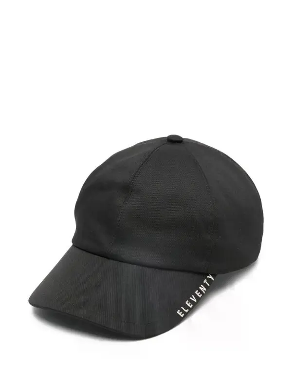 Eleventy Logo Baseball Cap - Black