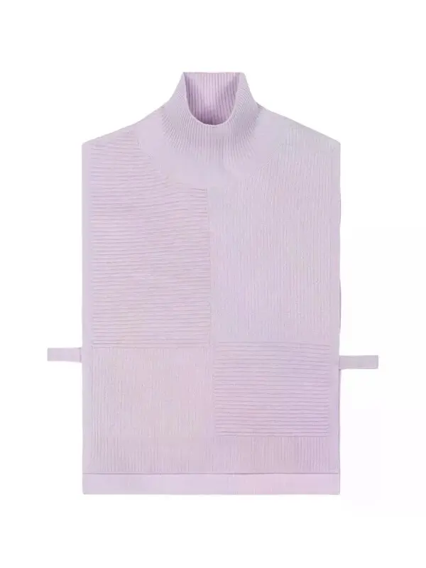 Eric Bompard Ottoman Ribbed Knit Top