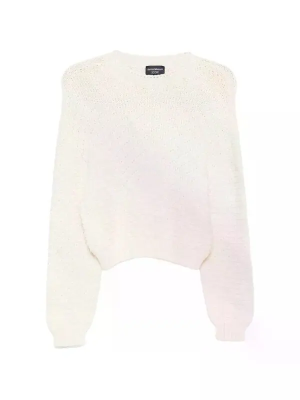 Emporio Armani Textured Knit Sweater
