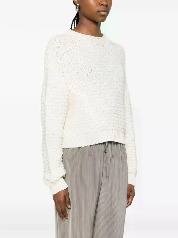 Emporio Armani Textured Knit Sweater