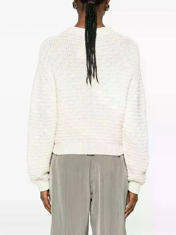 Emporio Armani Textured Knit Sweater