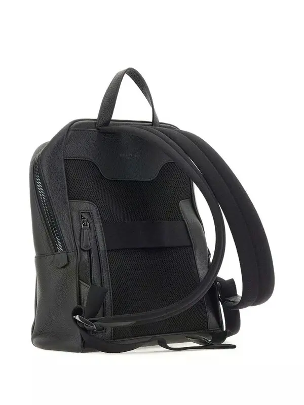 GIANNI CHIARINI Florence Zip Leather Backpack