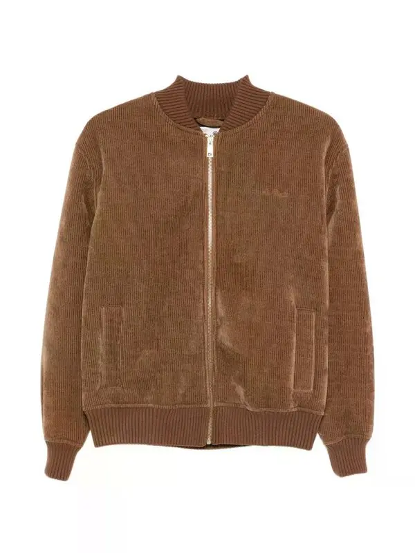 MC2 SAINT BARTH Celia Zip-up Corduroy Jacket