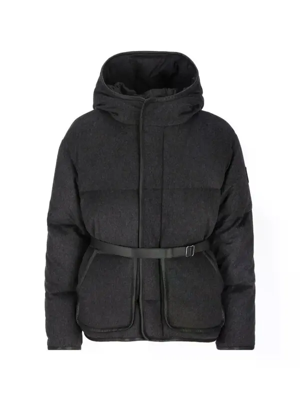TOD'S Belted Padded Coat