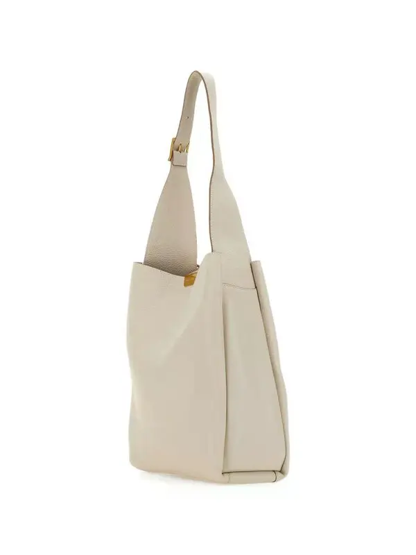 GIANNI CHIARINI Luz Adjustable Shoulder Bag - White
