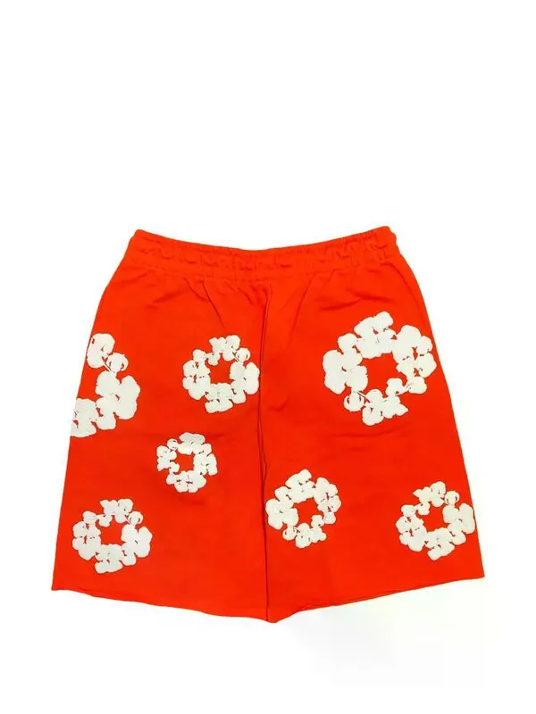 DENIM TEARS Wreath Track Shorts