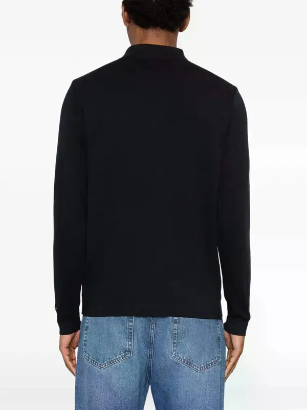 Paul Smith Long-sleeve Buttoned Polo T-shirt